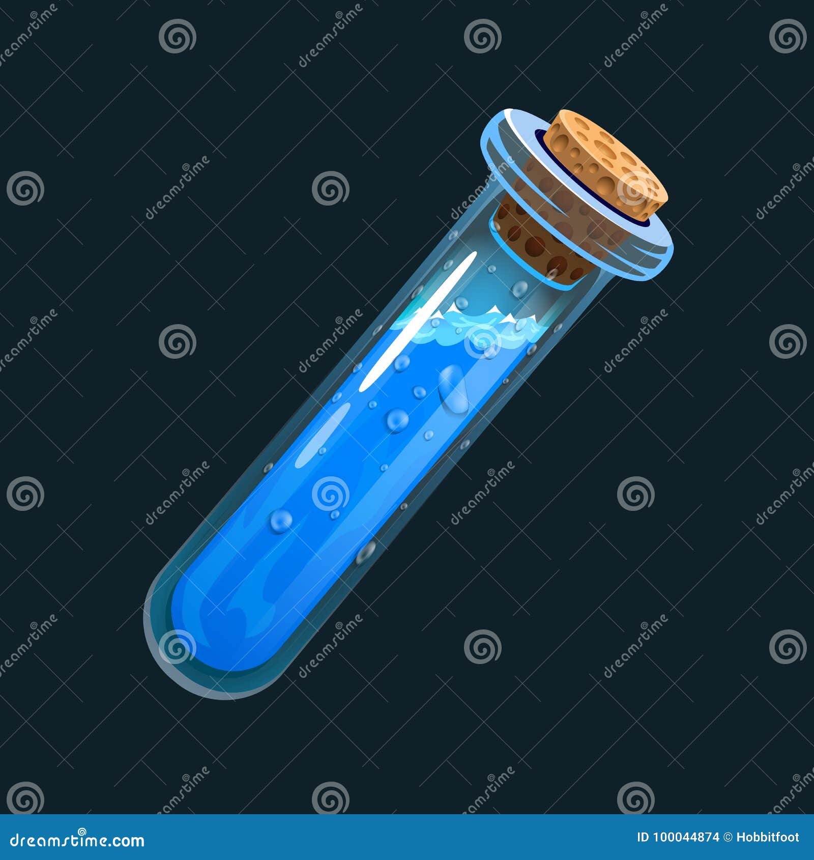 Water Game Seamless. Liquid Blue Surface Background For 2d Game ...