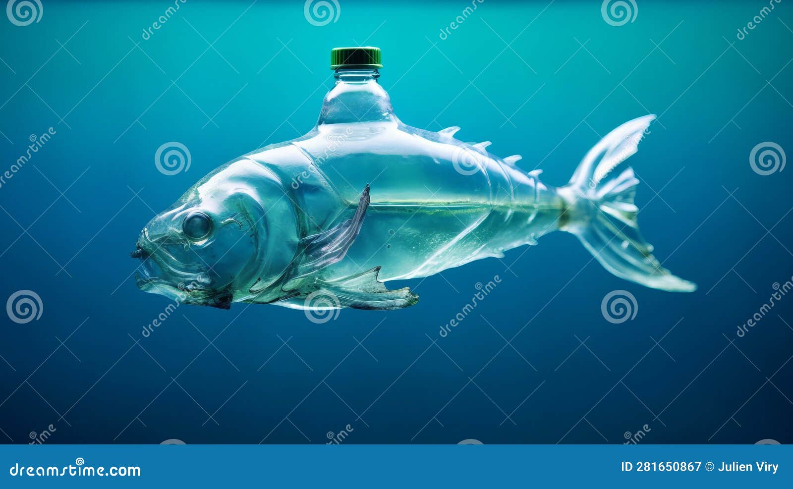 The Shape Of A Fish Completely Folded Out Of Paper, Abstract ...