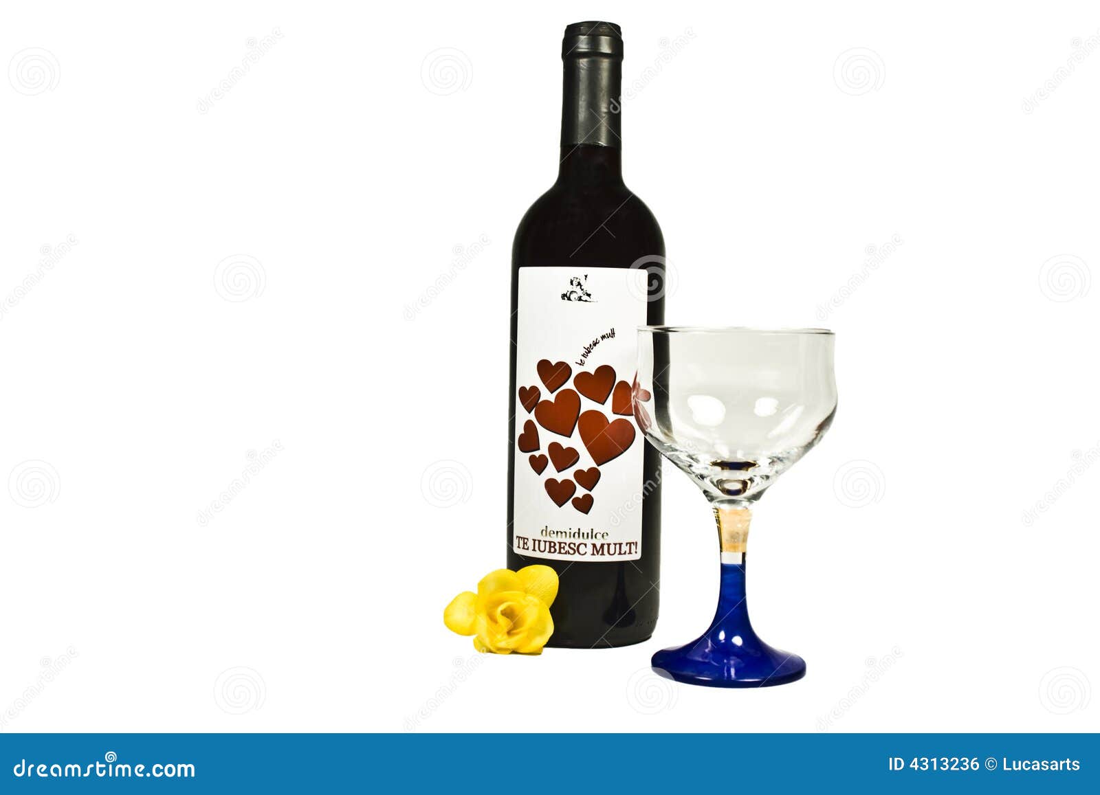 Bottle of whine stock photo. Image of luxury, drink, toast - 4313236