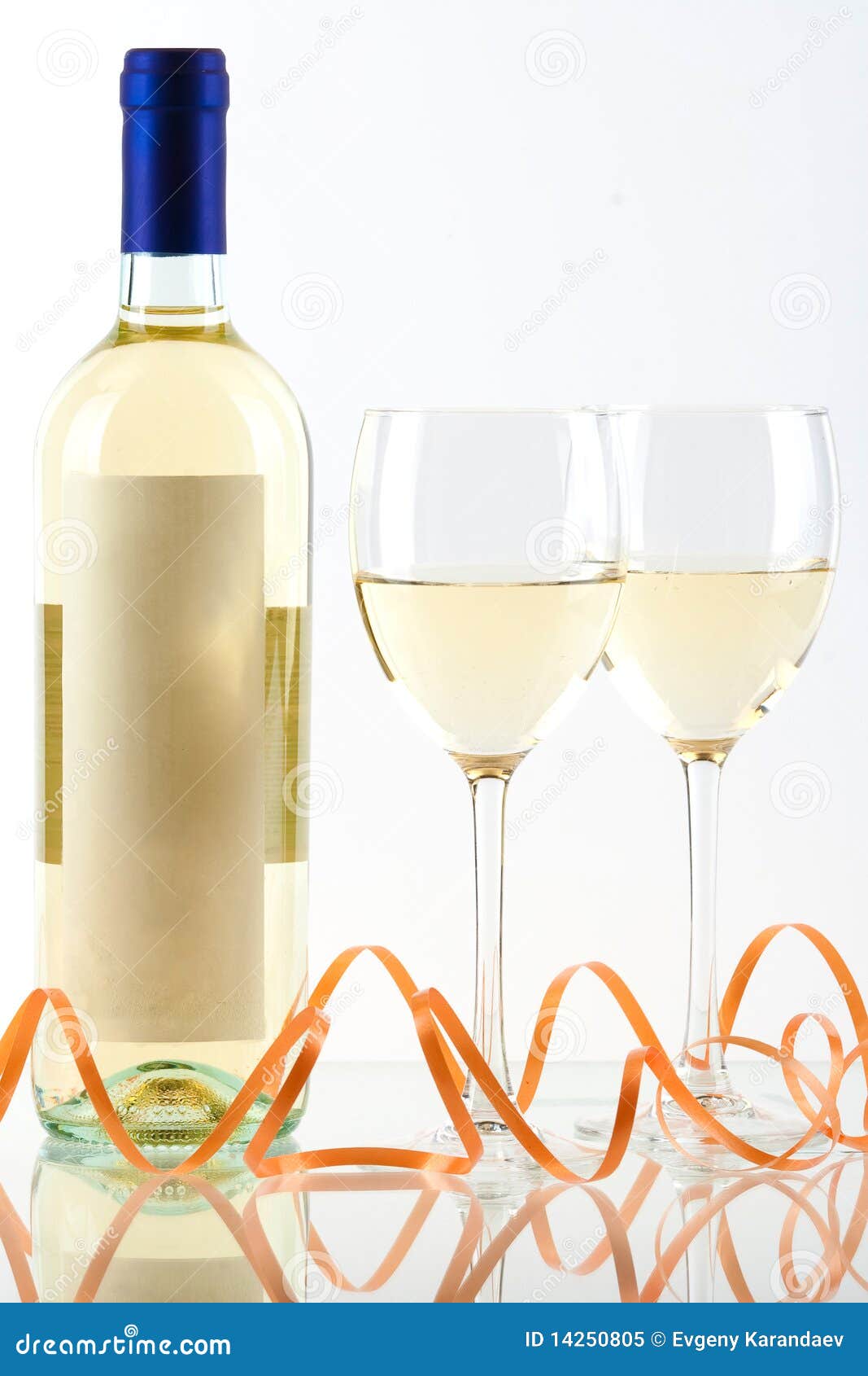 Bottle of white wine stock image. Image of shape, isolated - 14250805