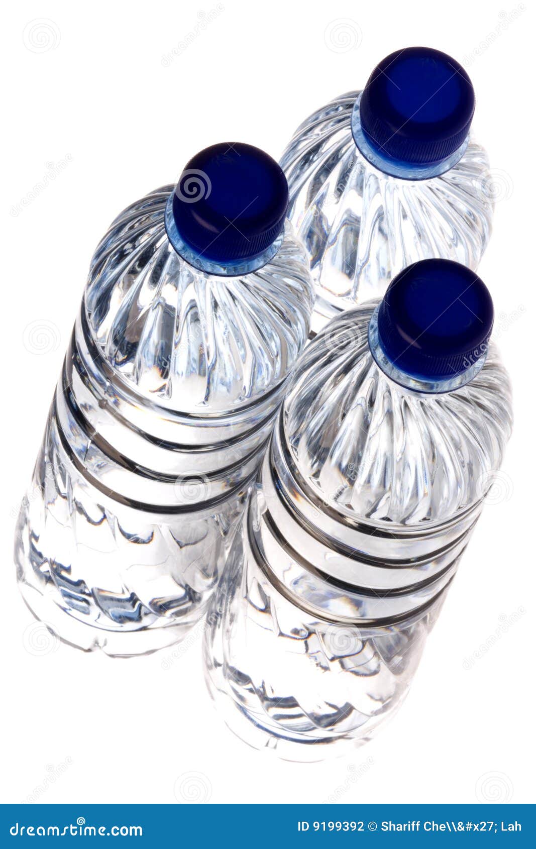 Bottled Mineral Water Isolated Stock Photo - Image of drink, aqua: 9199392