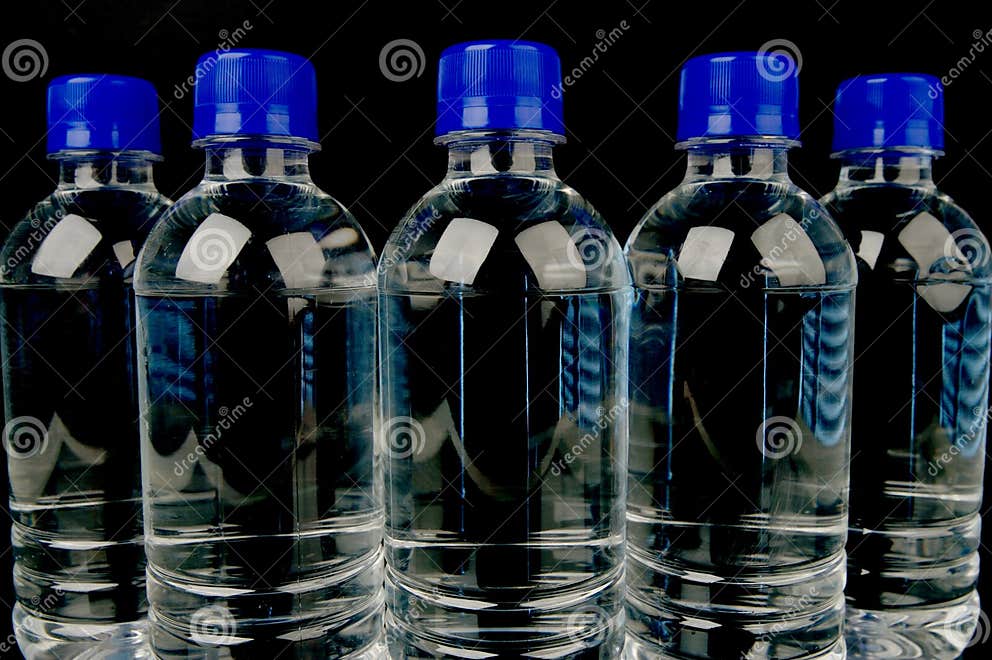 Bottled Water stock image. Image of clear, drink, plastic - 4937207