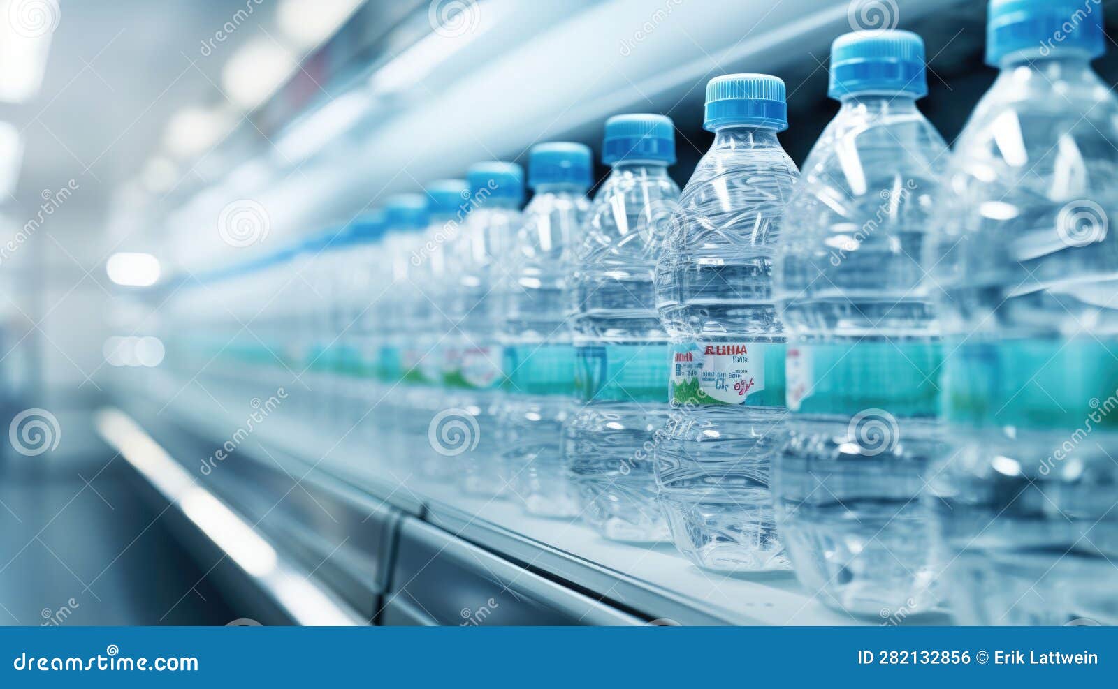 Bottled Water in a Grocery Store - Food Photography Stock Illustration ... Bottled Water in a Grocery Store - Food Photography Stock Illustration ...