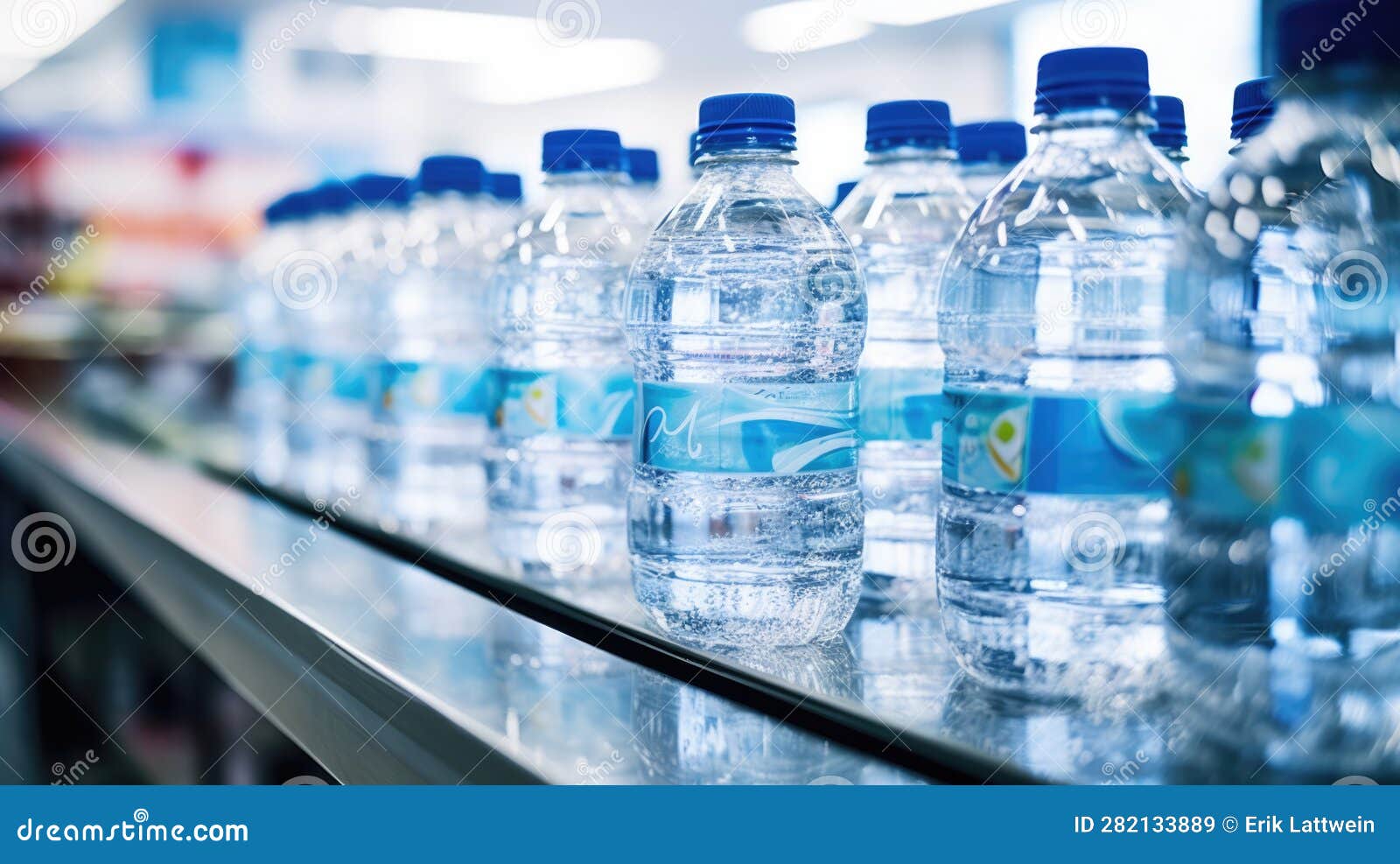 Bottled Water in a Grocery Store - Food Photography Stock Illustration ... Bottled Water in a Grocery Store - Food Photography Stock Illustration ...