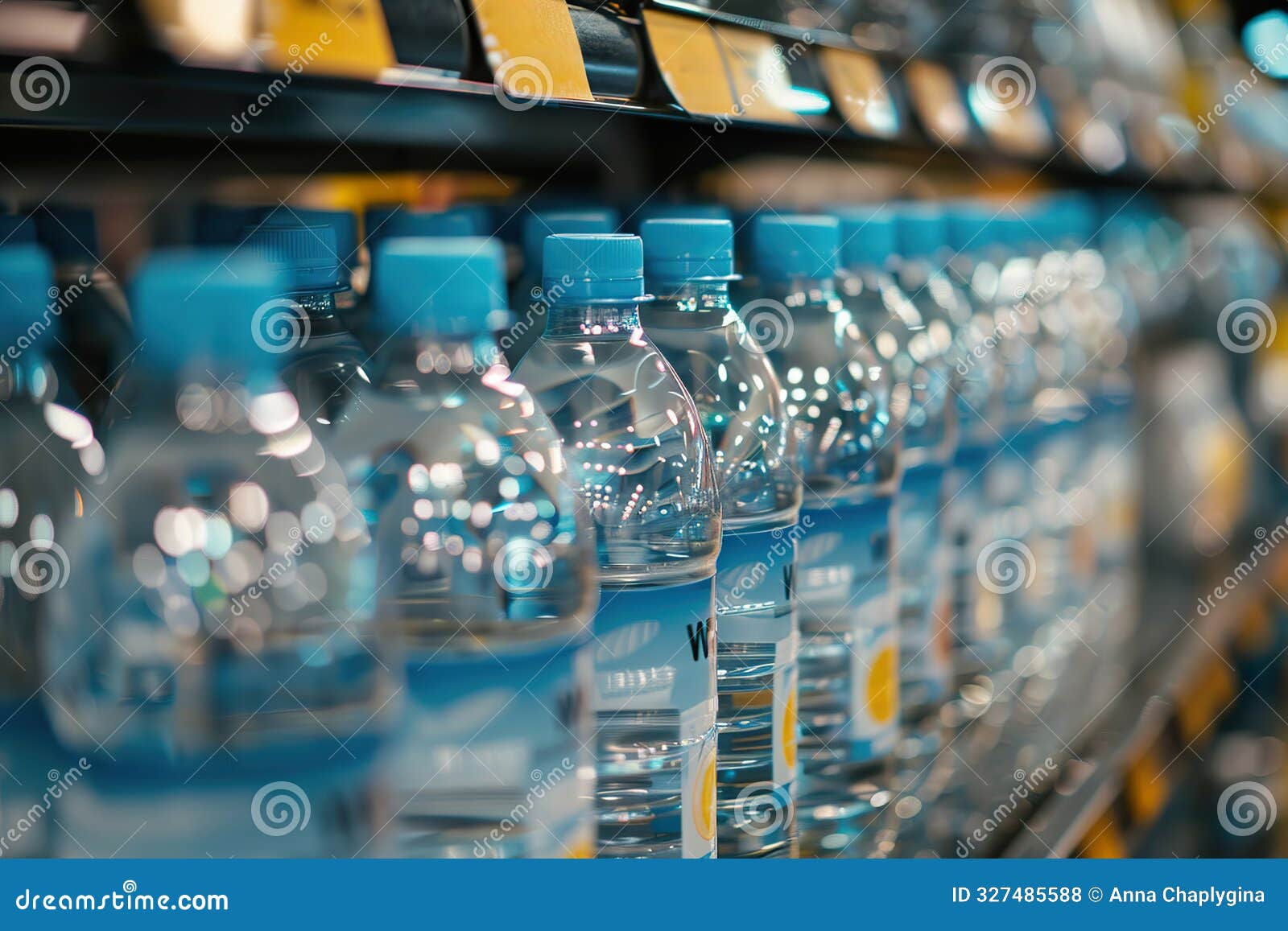Bottled Water on Grocery Store Shelf Supermarket Beverage Aisle Stock ... Bottled Water on Grocery Store Shelf Supermarket Beverage Aisle Stock ...