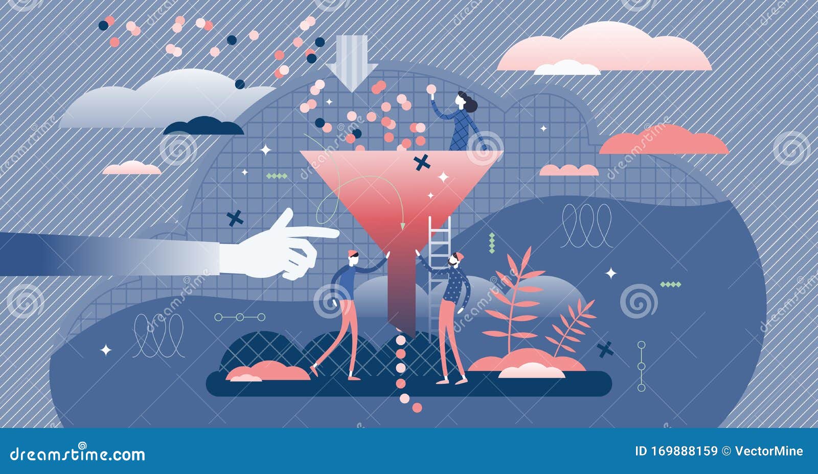 Bottleneck Effect Axis Scheme On Genetic Drift And Population Outline ...