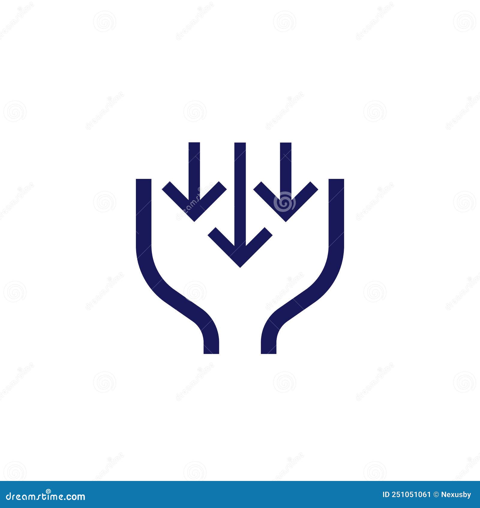 Bottleneck Icon For Web, Linear Design Vector Illustration ...