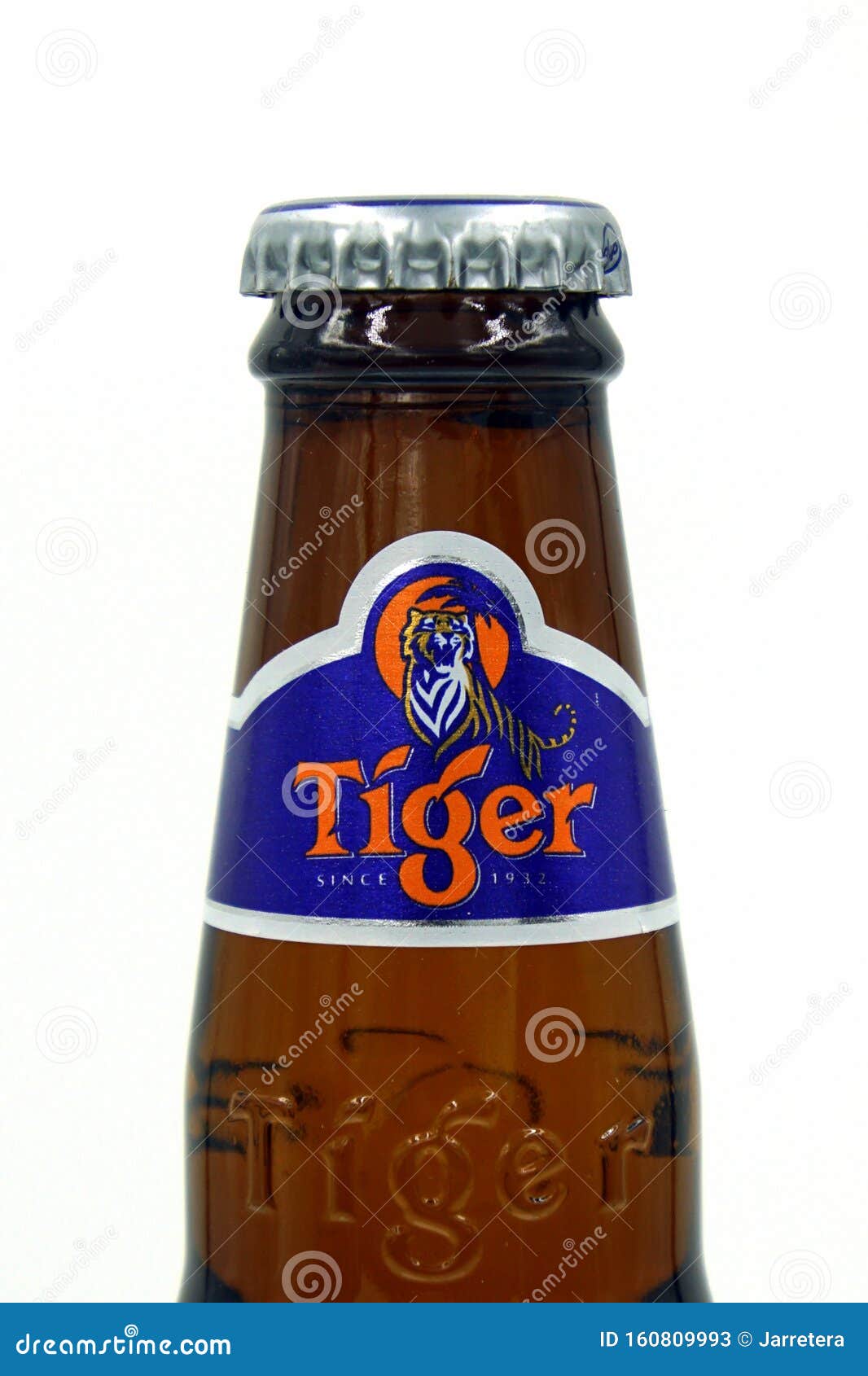 Tiger Beer Crystal Logo On The Banner Of A Restaurant Editorial Photo ...