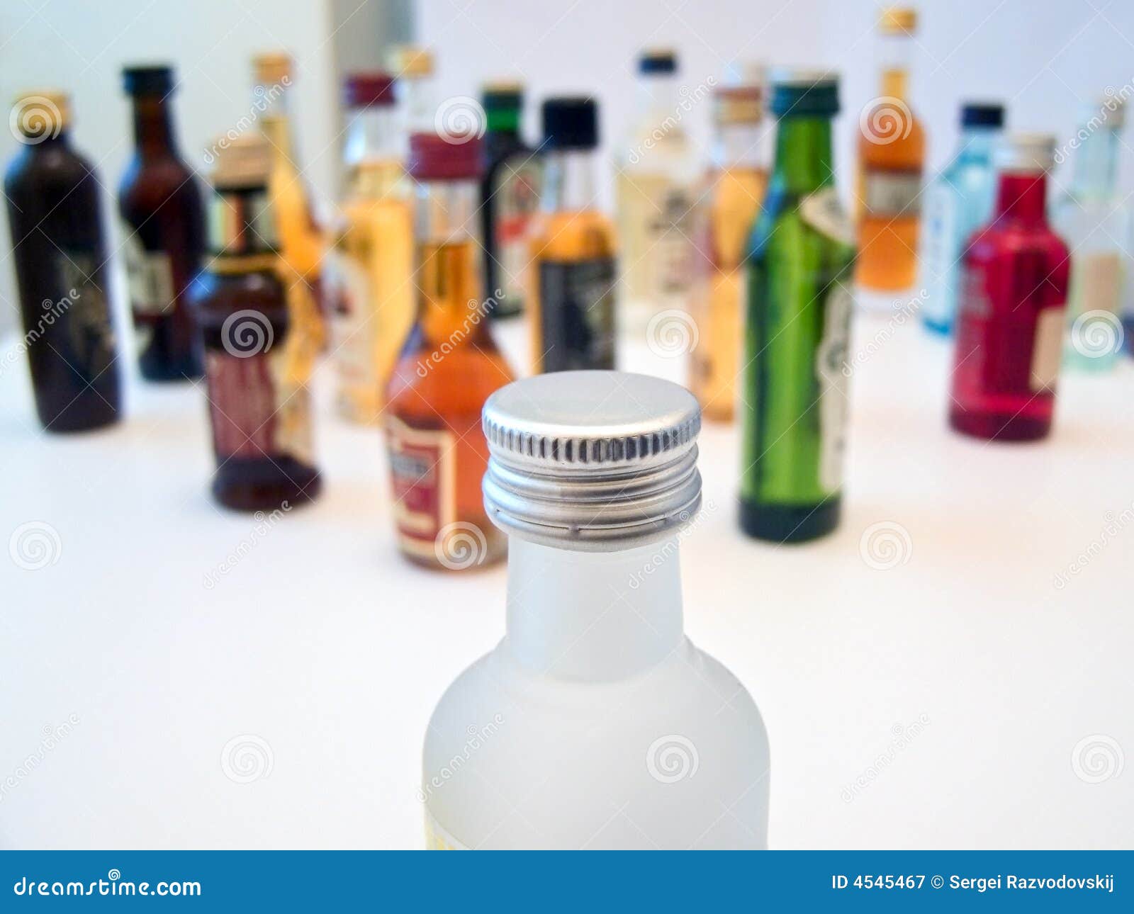 Bottles stock image. Image of leisure, liquid, collection - 4545467