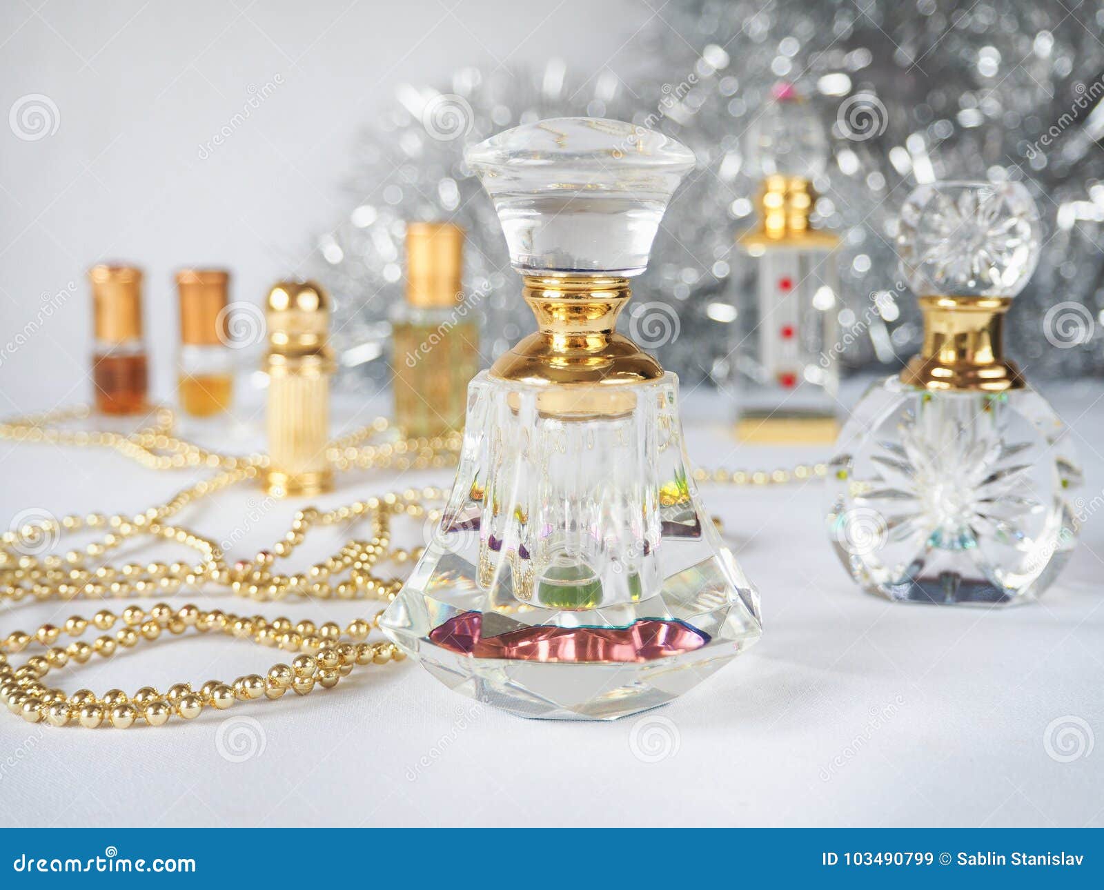 Bottles, Arab Perfume Different Forms. Stock Image - Image of arab ...