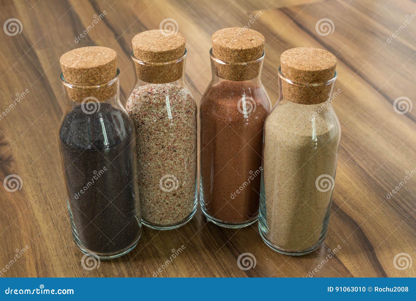 Bottles with the Colors Sand Stock Photo - Image of sand, abstract ...