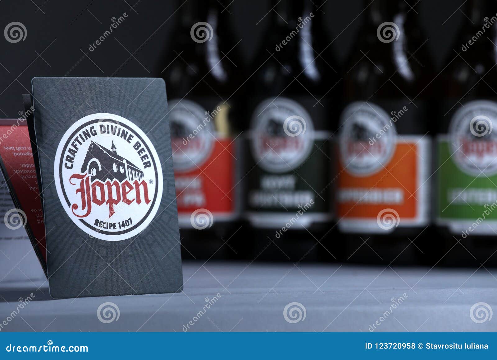 Jopen Pack of Beers, Isolated, Copy Space Editorial Stock Photo - Image ...
