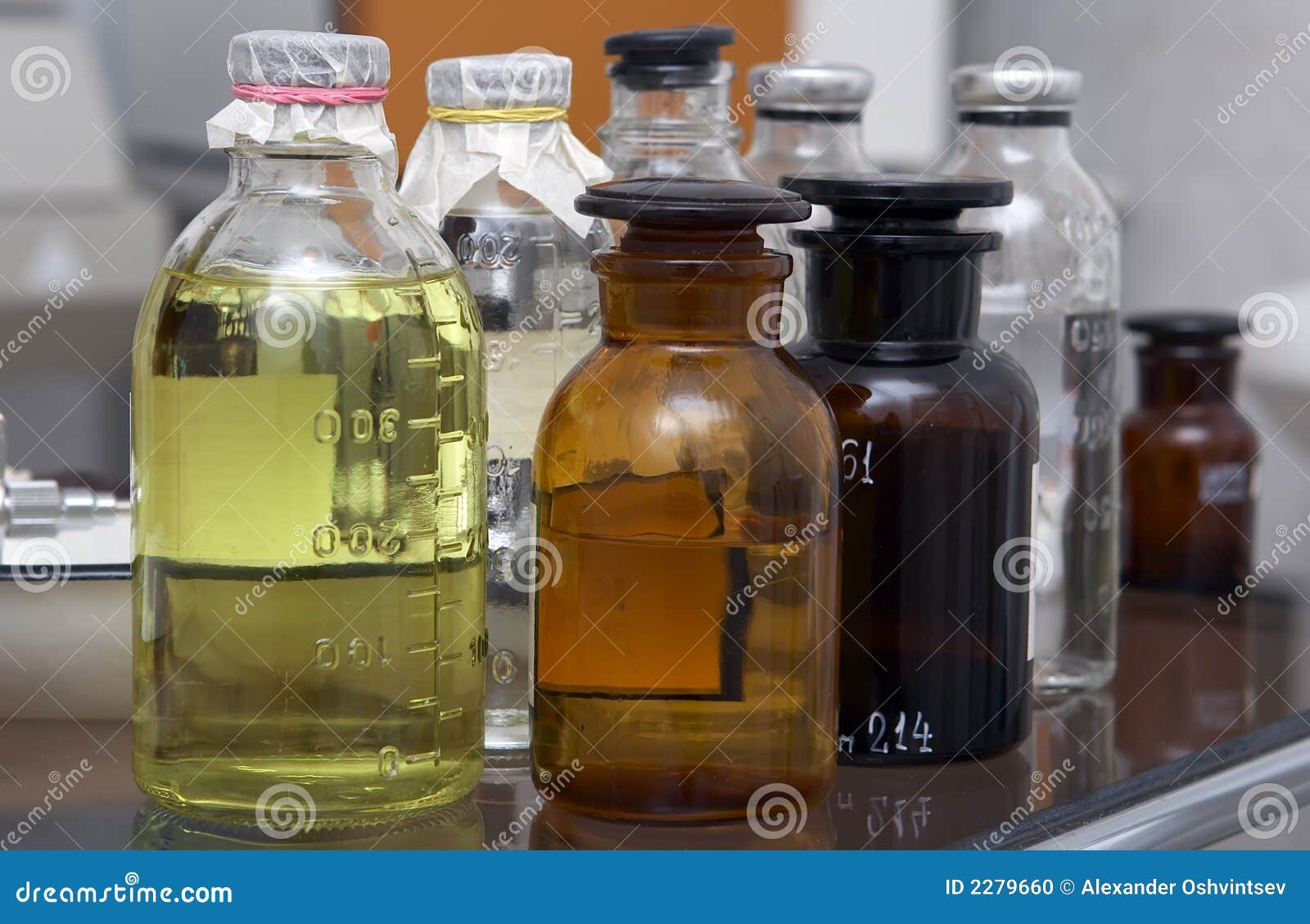 Bottles with medicinal stock photo. Image of scale, medicinal - 2279660