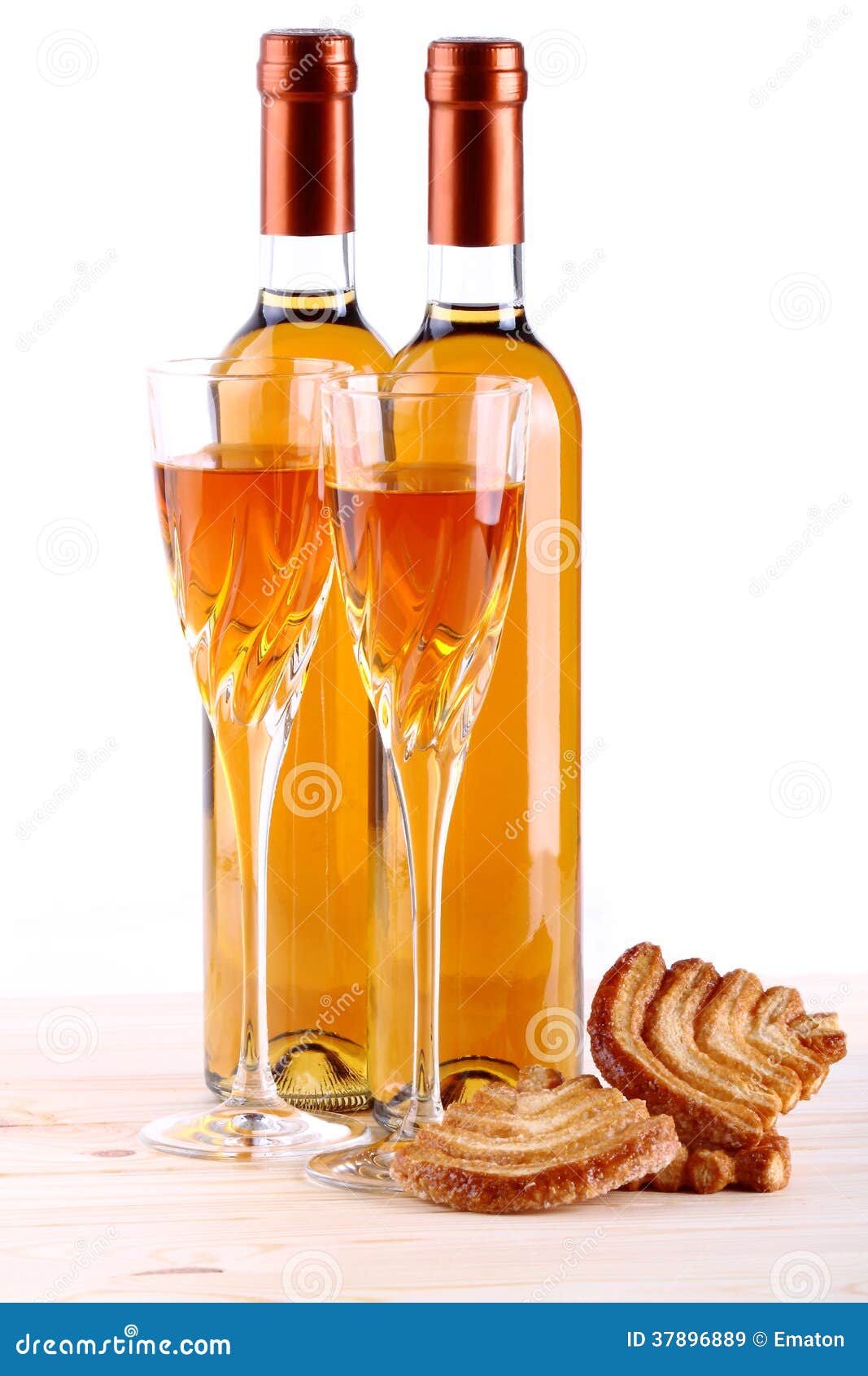 Bottles of passito wine stock image. Image of pastries - 37896889