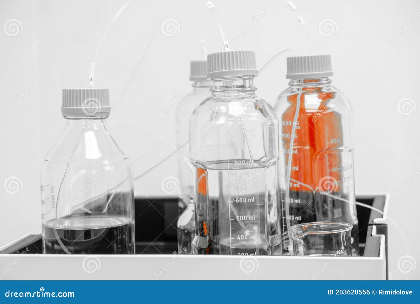 Mobile Phase With Different Organic Solvents For High Performance ...