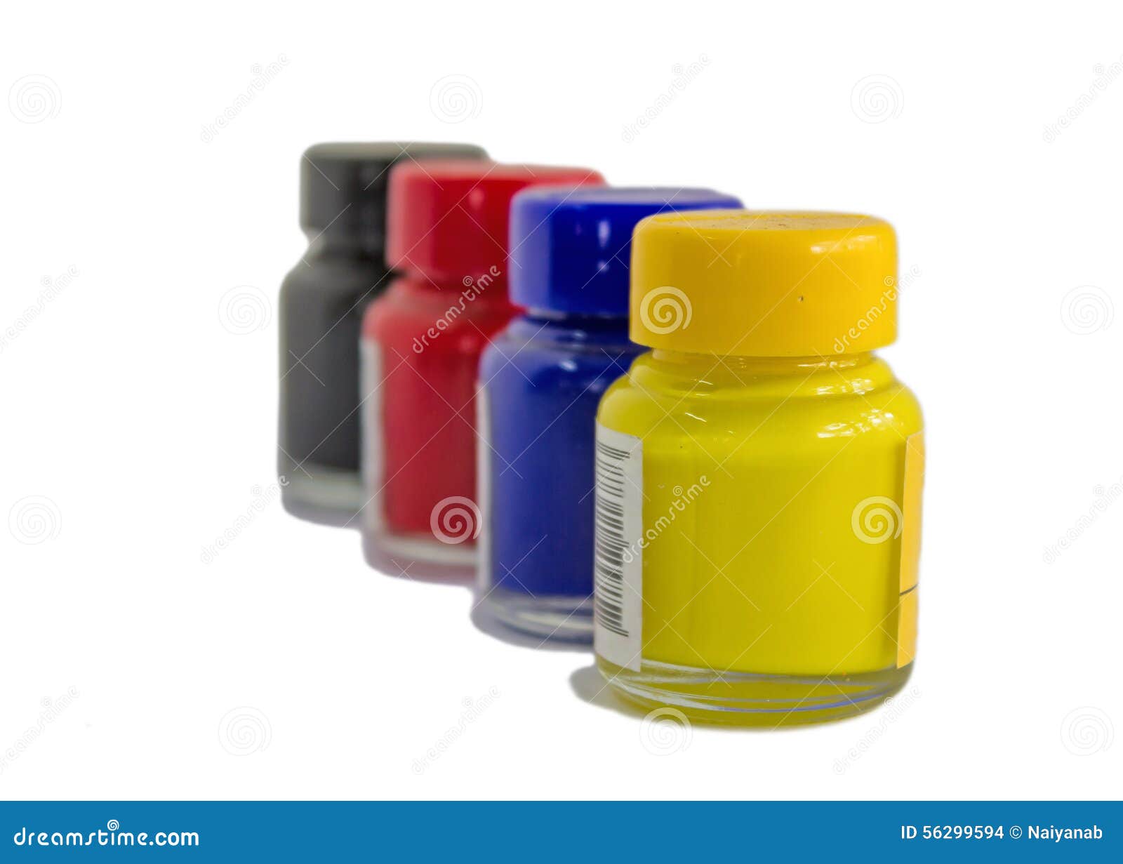 Bottles poster color stock photo. Image of bottle, artist - 56299594