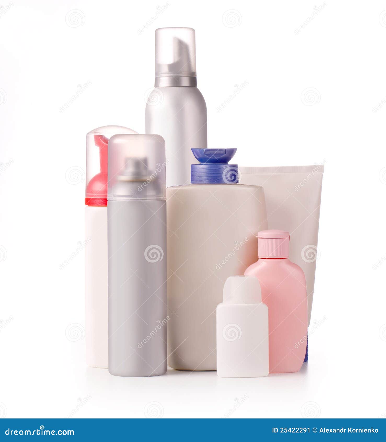 Bottles of products stock image. Image of cosmetics, healthy - 25422291