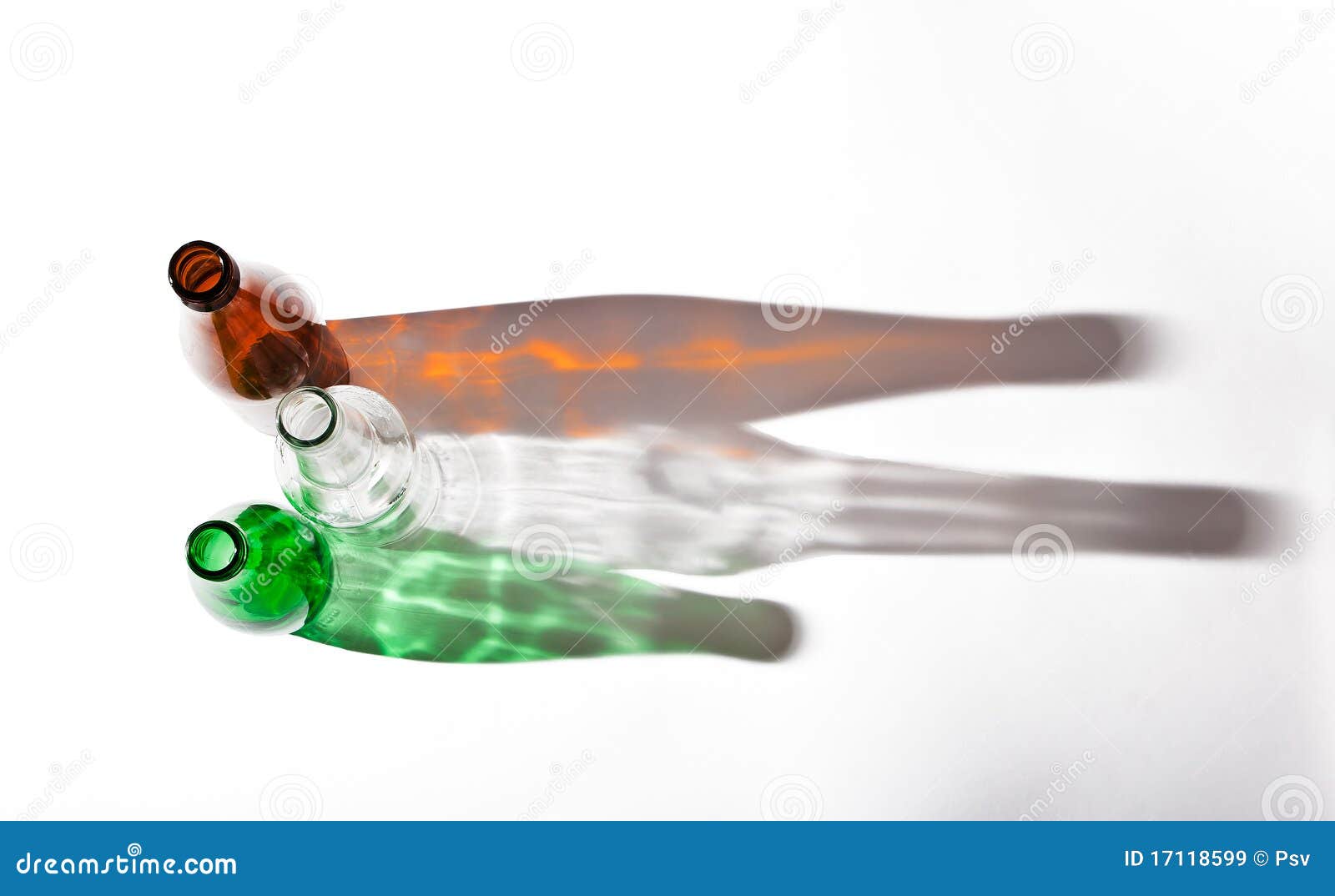 Bottles and shadows stock image. Image of brown, glass - 17118599