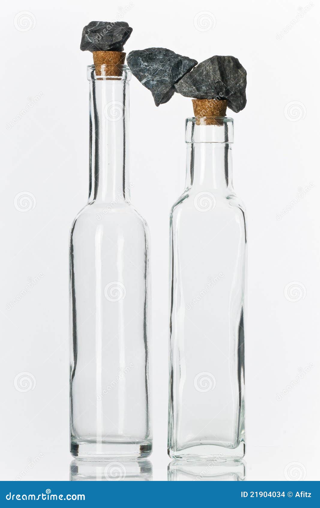 Bottles with stones stock photo. Image of trust, shot - 21904034