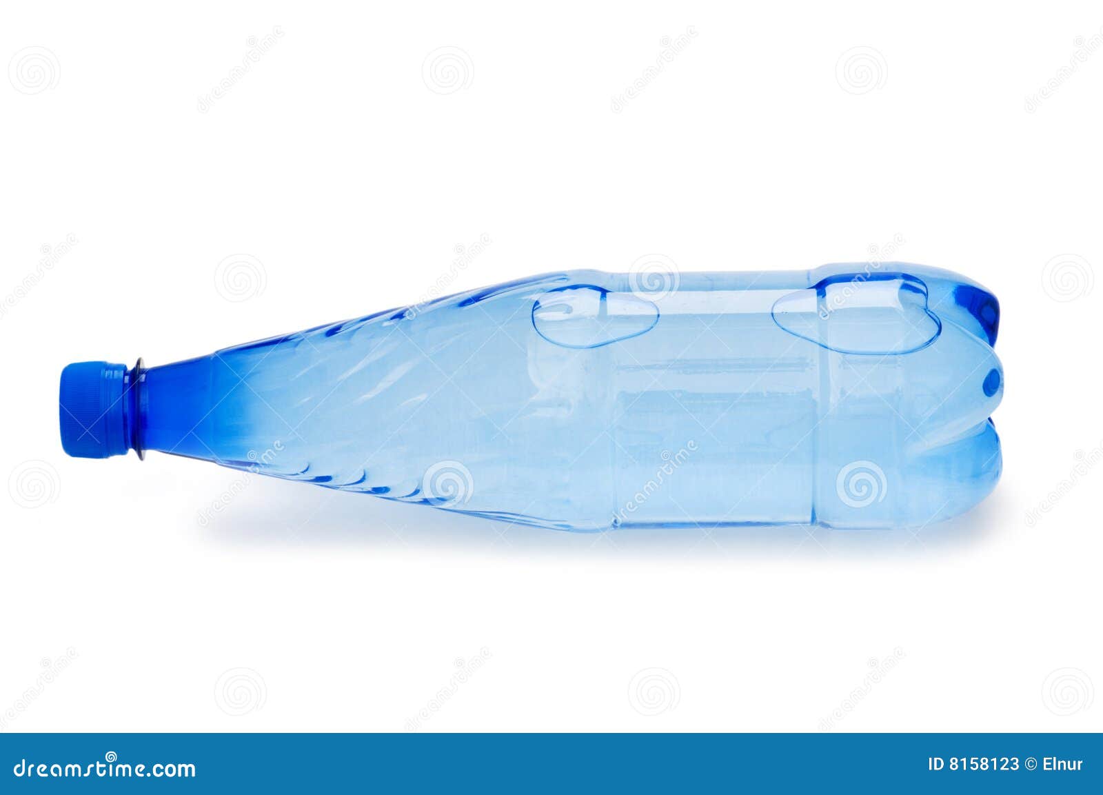 Bottles of water isolated stock image. Image of drink - 8158123