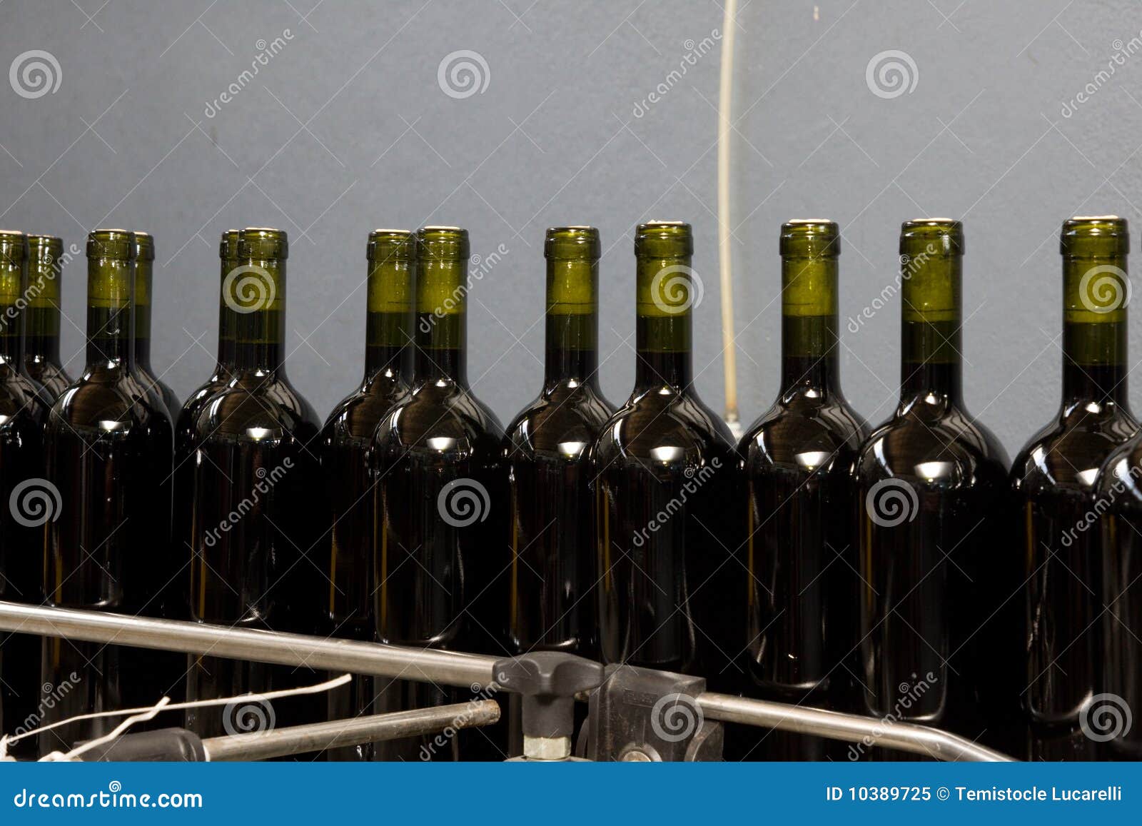 Bottling line stock image. Image of plant, manufacture - 10389725