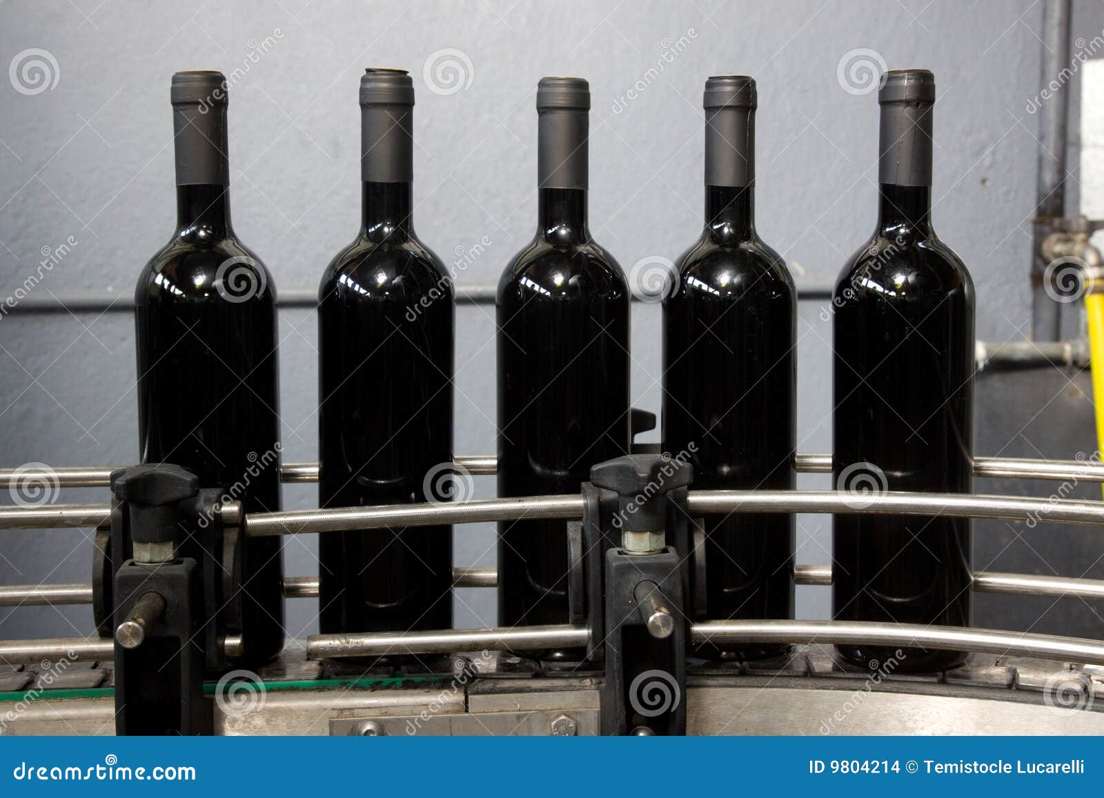 Bottling line stock photo. Image of rows, environment - 9804214