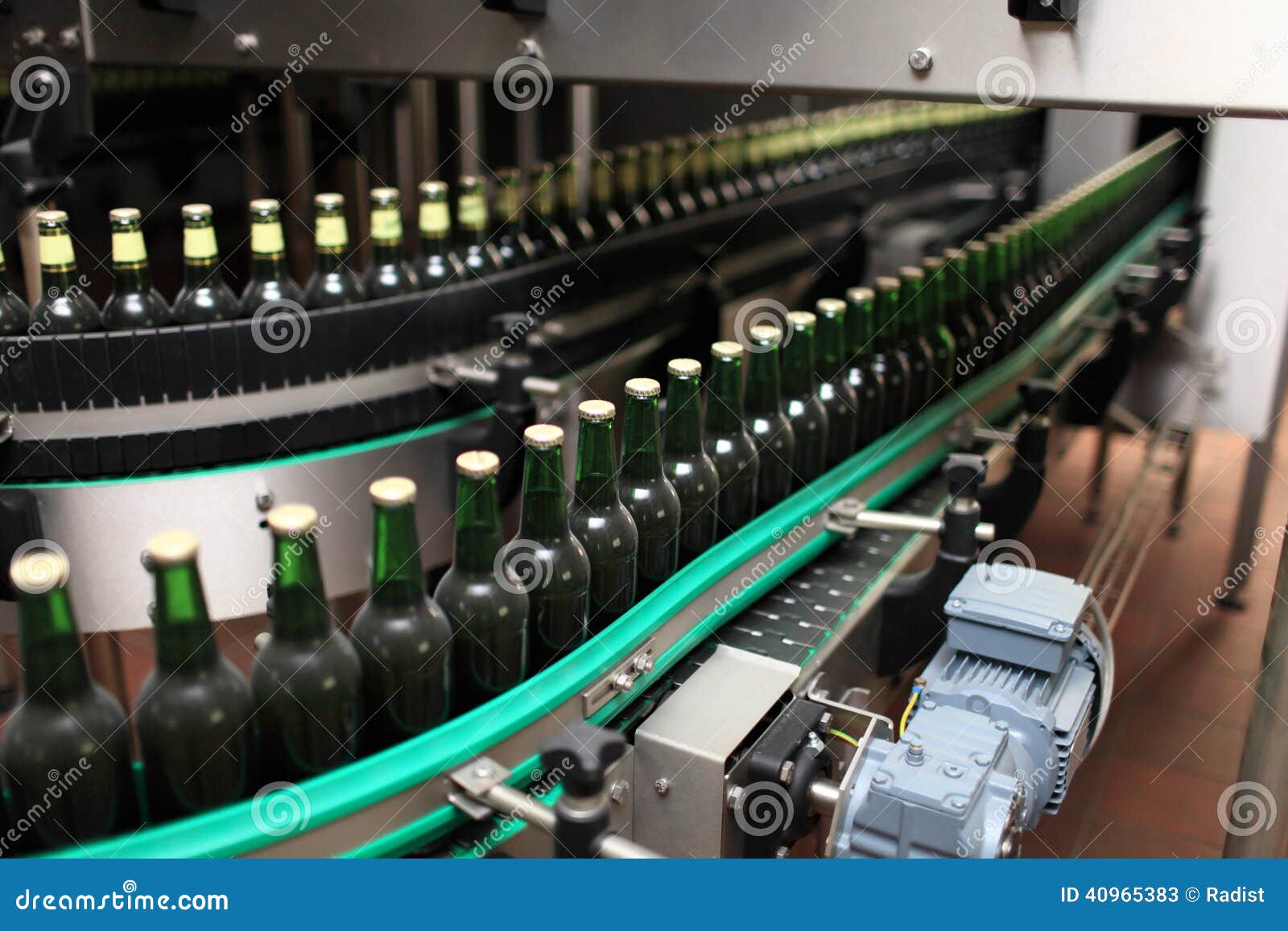 Bottling line stock image. Image of beer, cellar, food - 40965383
