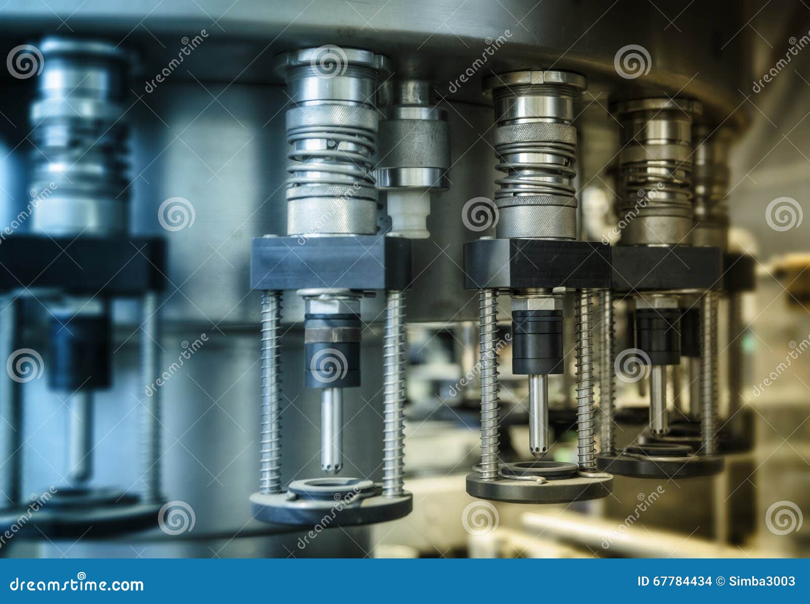 Bottling line stock photo. Image of labor, production - 67784434