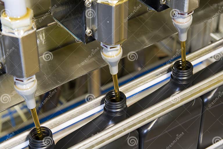 Bottling process 1 stock image. Image of container, automation - 1777859