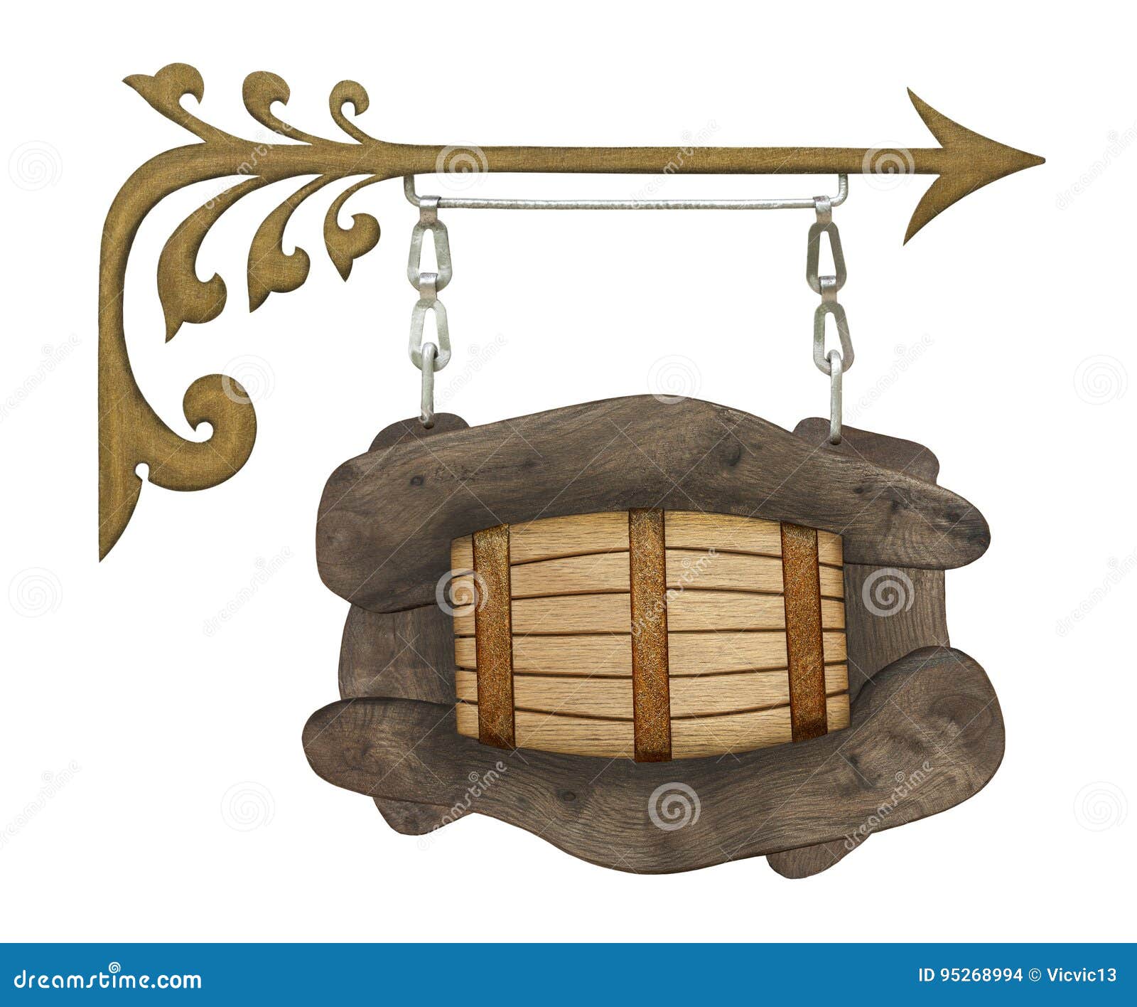 Bottom of the Barrel Background Stock Illustration - Illustration of ...