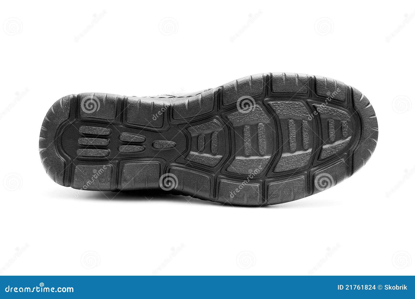 Bottom of the Black Man S Shoe Stock Photo - Image of clothing ...