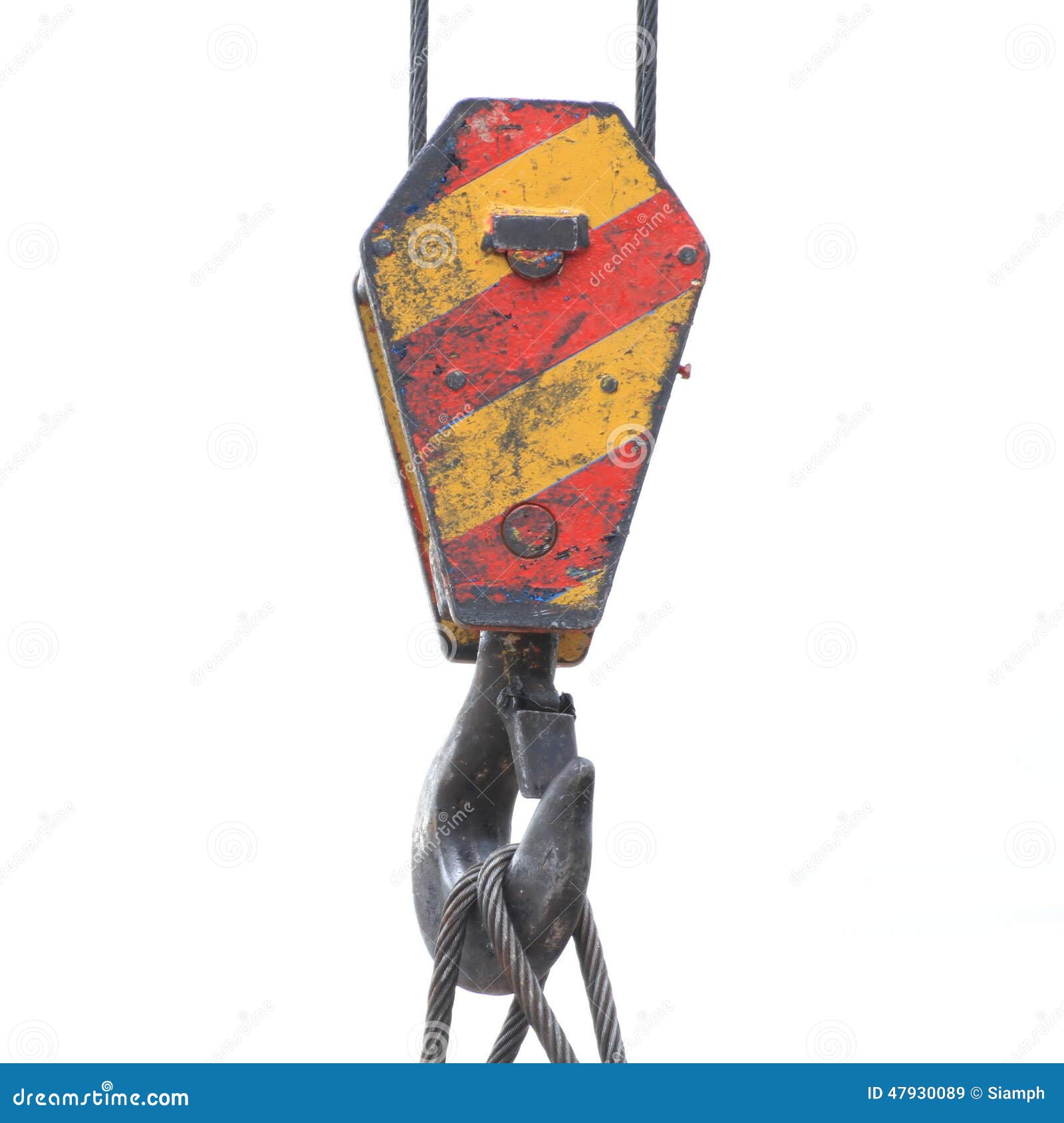 Bottom Block stock image. Image of hook, rope, bottom - 47930089