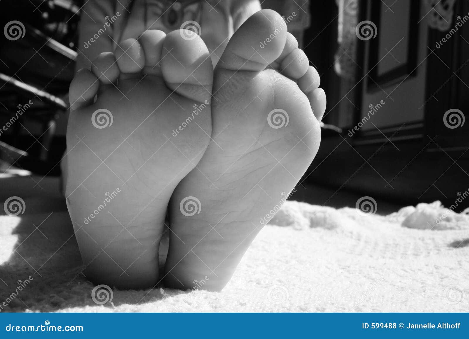 Bottom of feet stock photo. Image of white, precious, nail - 599488