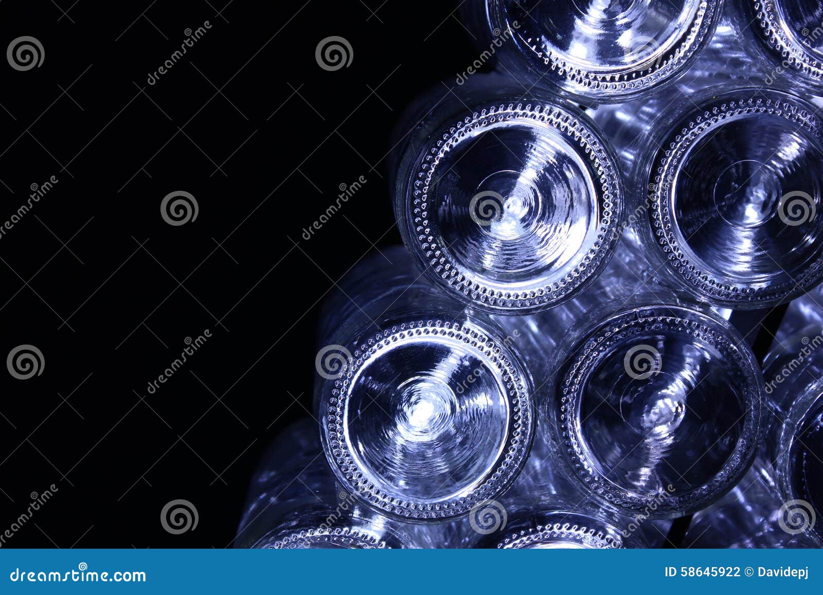 Bottom glass bottles stock photo. Image of beverages - 58645922