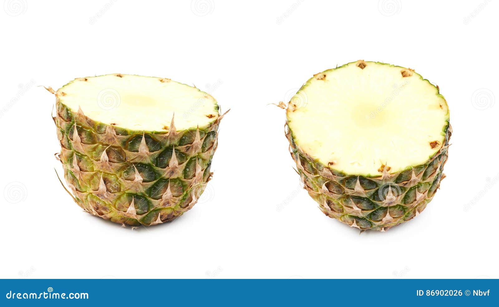 Bottom half of a pineapple stock photo. Image of background - 86902026