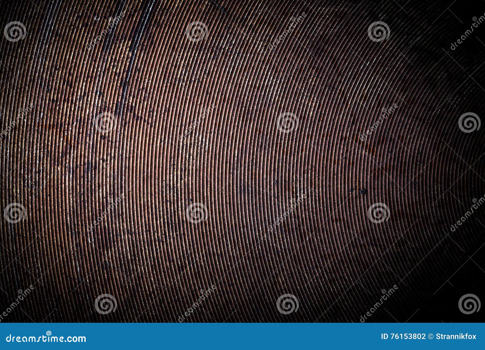 The Bottom of the Old Metal Frying Pan. Toned Stock Photo - Image of ...