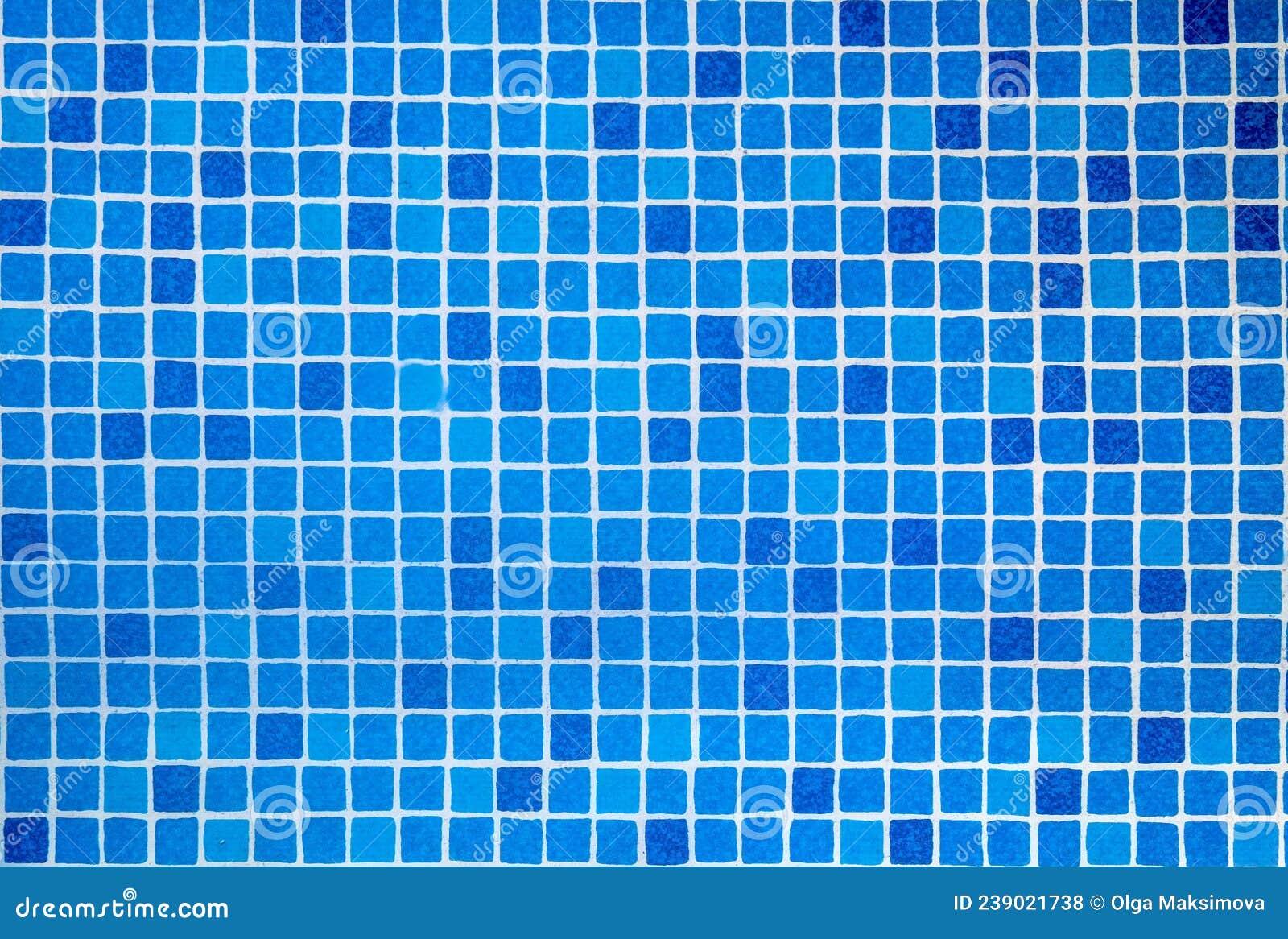 Bottom of the Pool Water Texture. Sun Reflection on the Blue Clear ...