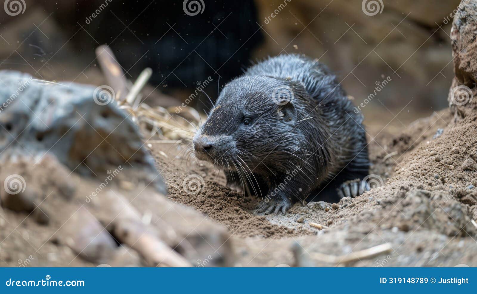 The Bottom Quark is Symbolized by a Burrowing Mole Constantly Digging ...