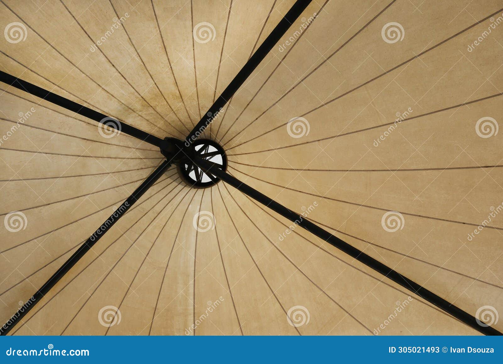 Bottom Top View of a Tensile Canopy Structure Stock Image - Image of ...