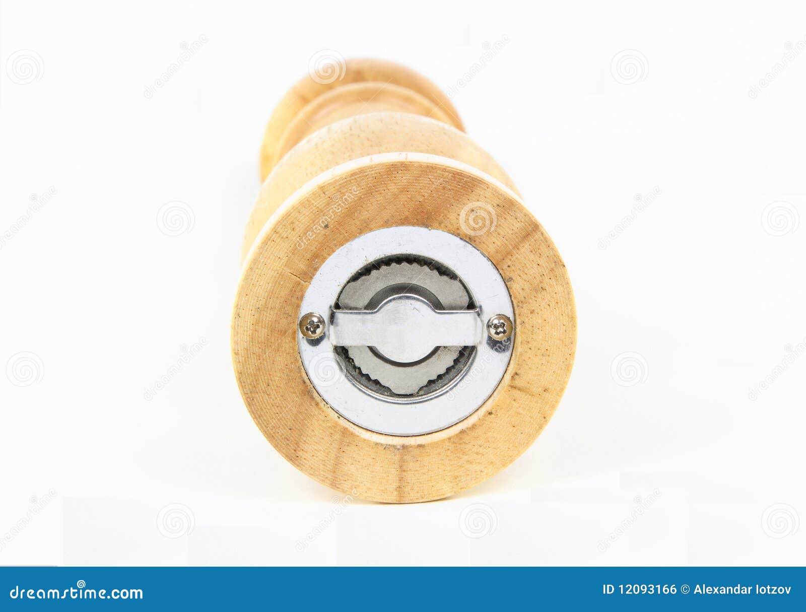 Bottom View of Black Pepper Mill. Stock Photo - Image of wooden, mill ...