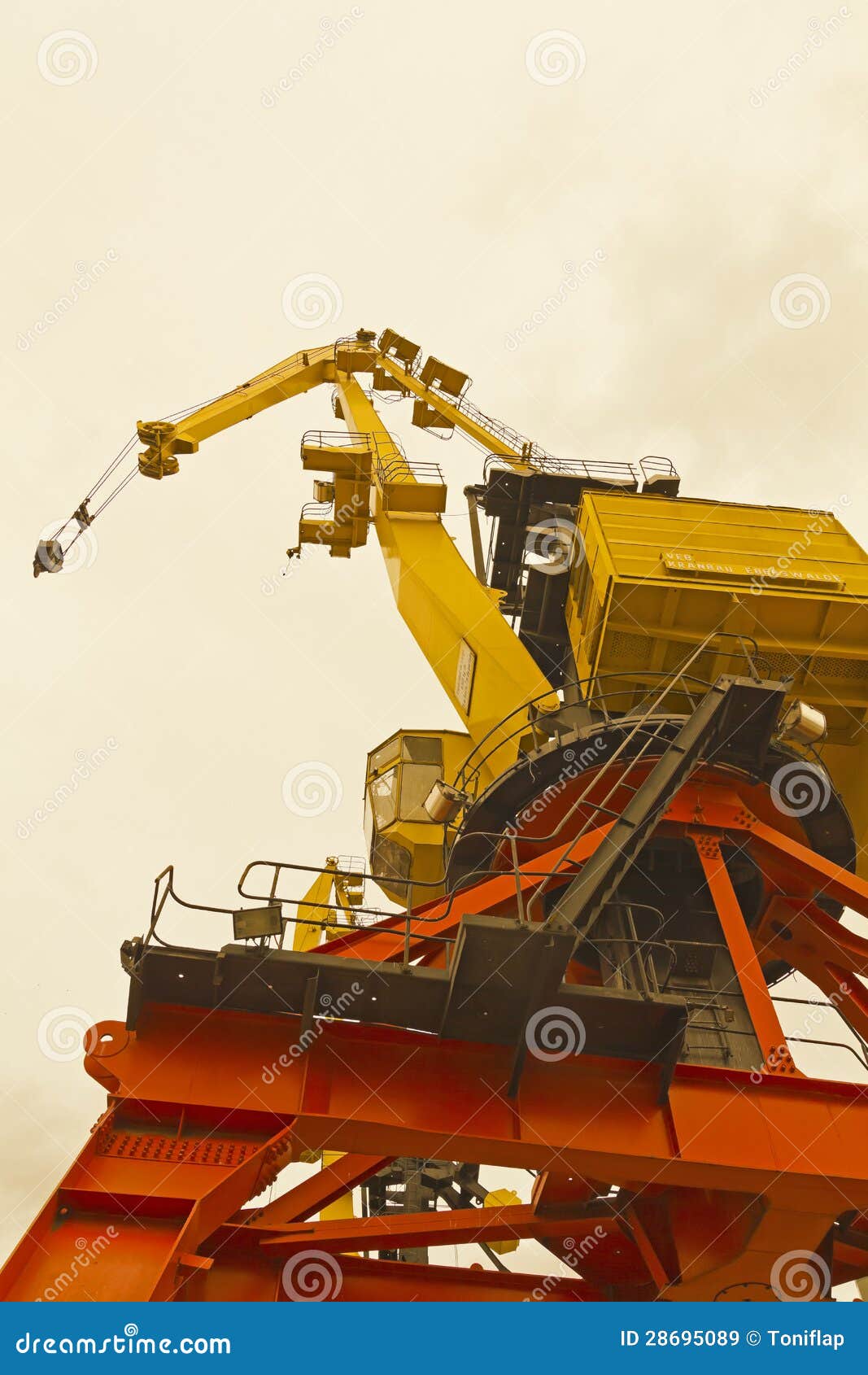 Bottom View of Classical Cranes Editorial Stock Image - Image of ...