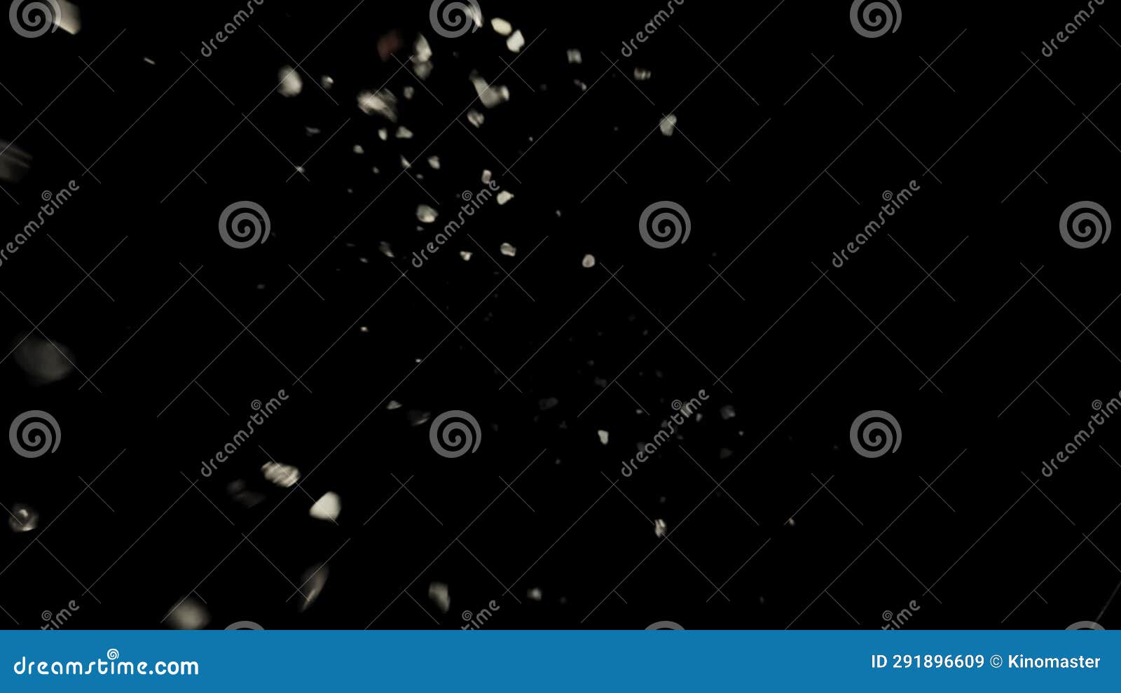 Bottom View Isolated Slow Motion Macro Shooting Capturing Lots of ...