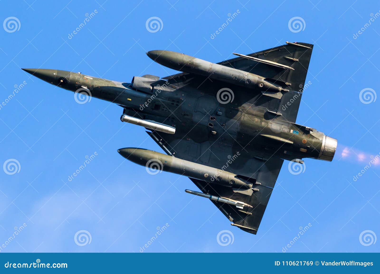 Military Jet Exhaust. Aircraft Exhaust And Nozzle Detail. External View ...