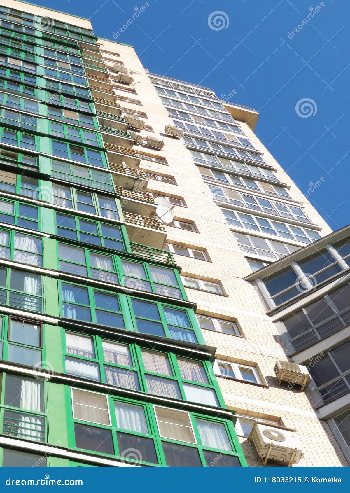 Multi-storey Building. Modern Architecture Stock Image - Image of ...