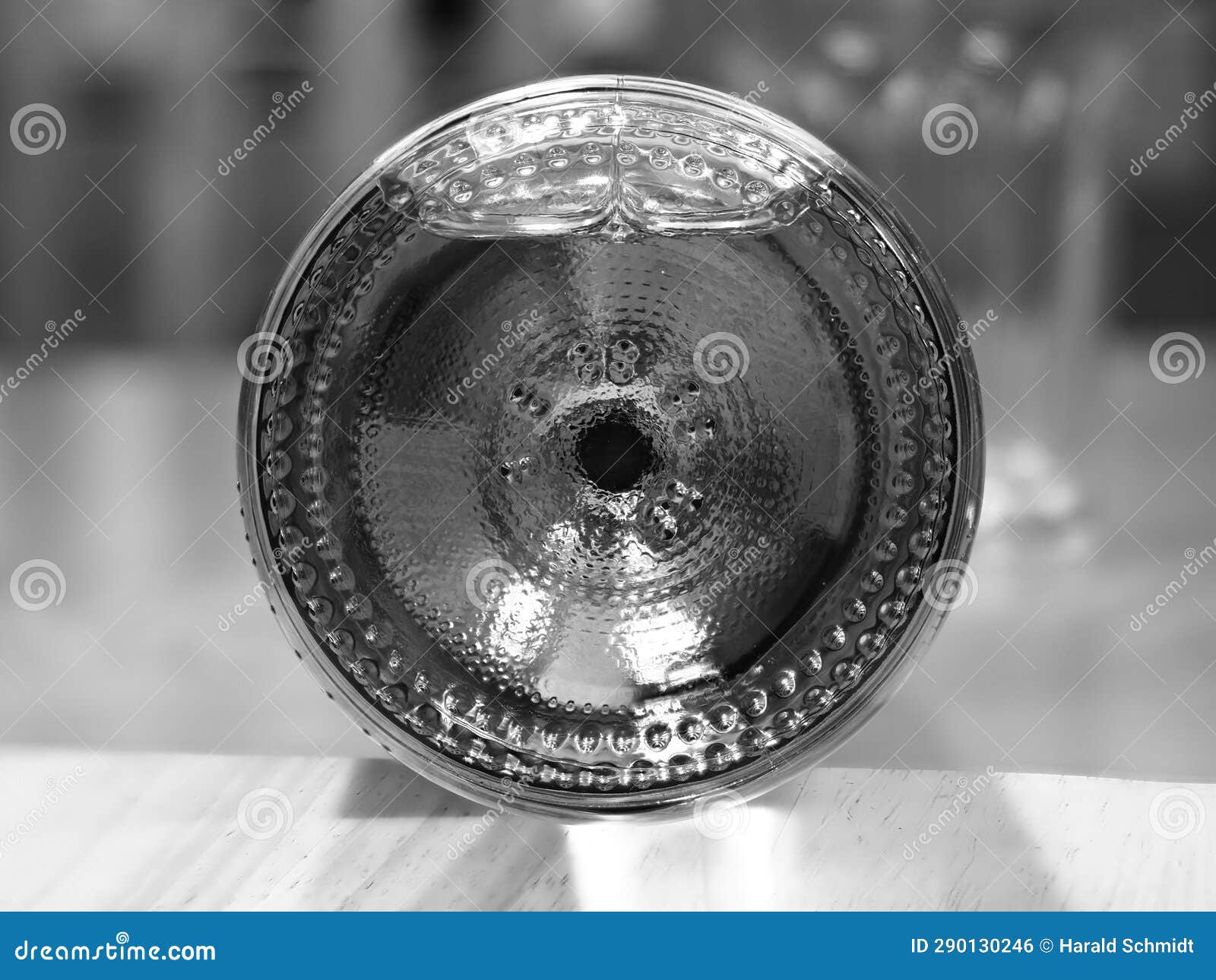 Bottom of a water bottle stock photo. Image of product - 290130246