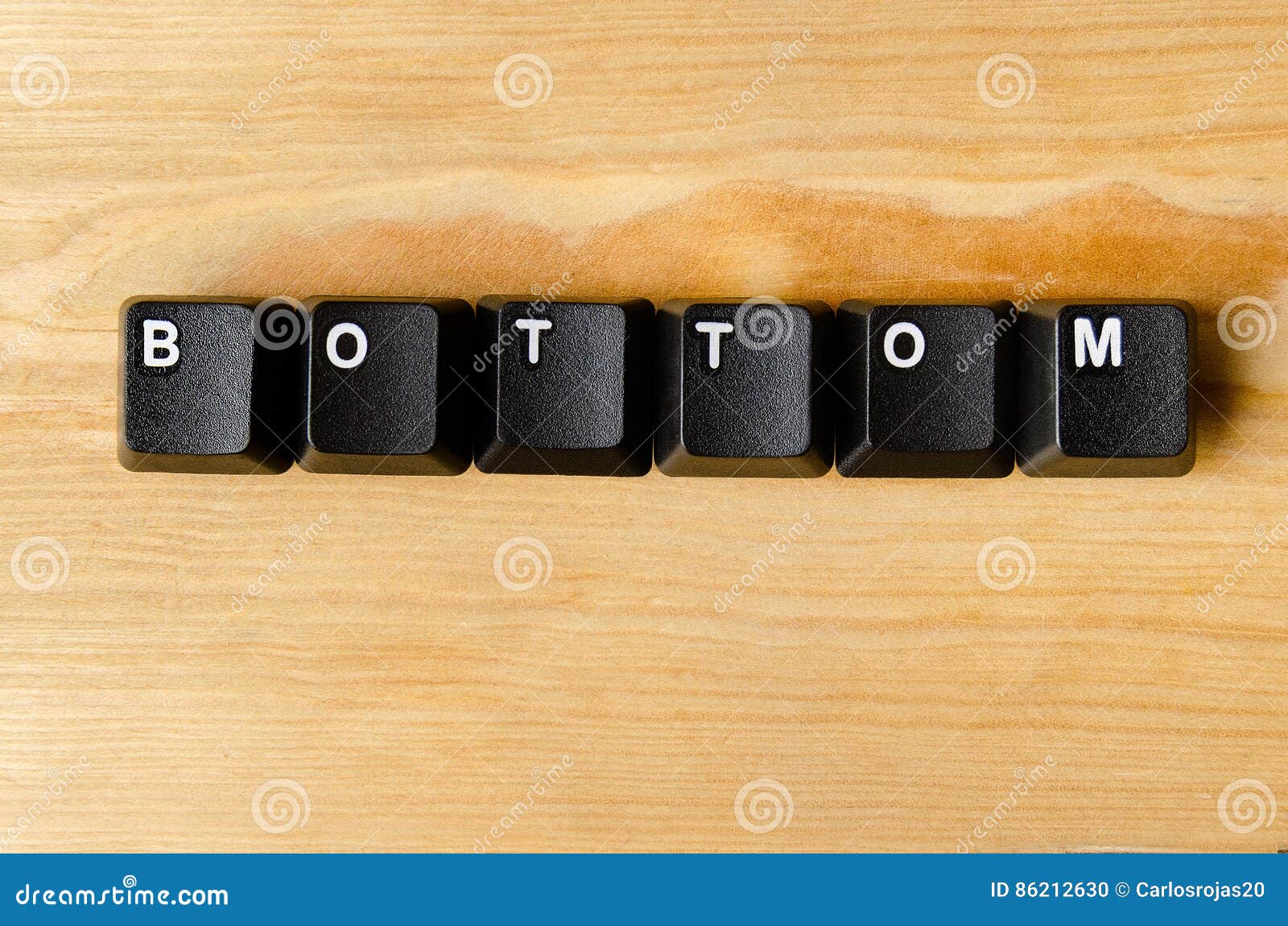 Bottom word stock photo. Image of tech, keyword, alphabet - 86212630