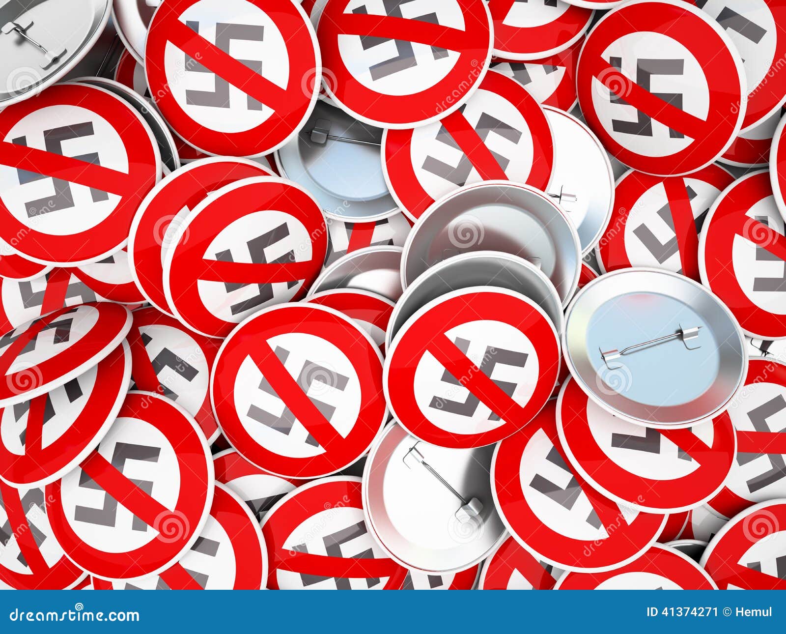 Bottoni Con Il Simbolo Della Svastica Illustrazione di Stock ...