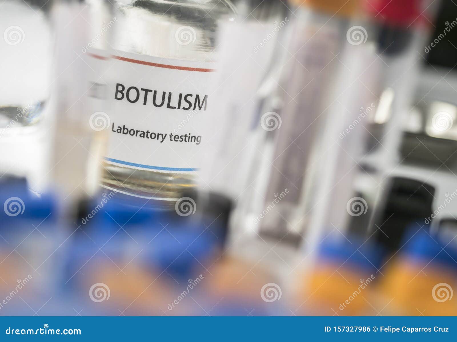 Botulism Samples in Laboratory Stock Photo - Image of clostridium ...