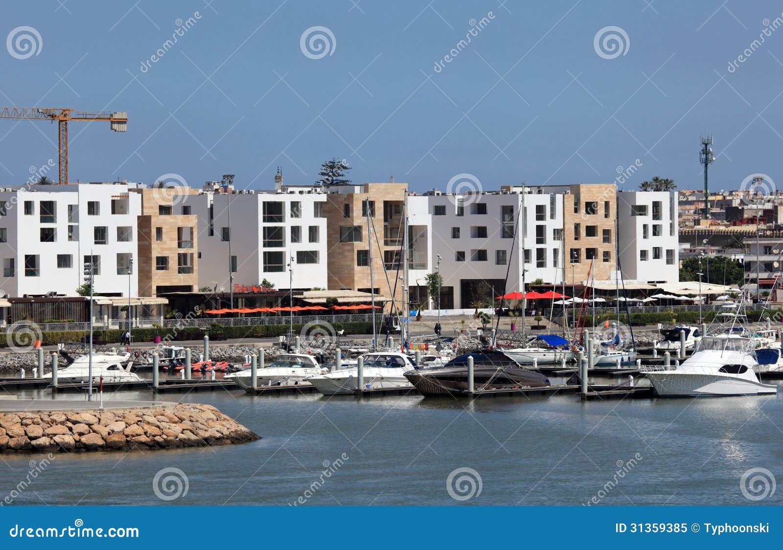 Bou Regreg Marina in Sale, Morocco Editorial Image - Image of regreg ...