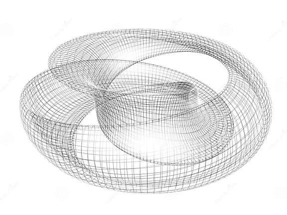 Boucle de Mobius illustration stock. Illustration du économie - 5811745